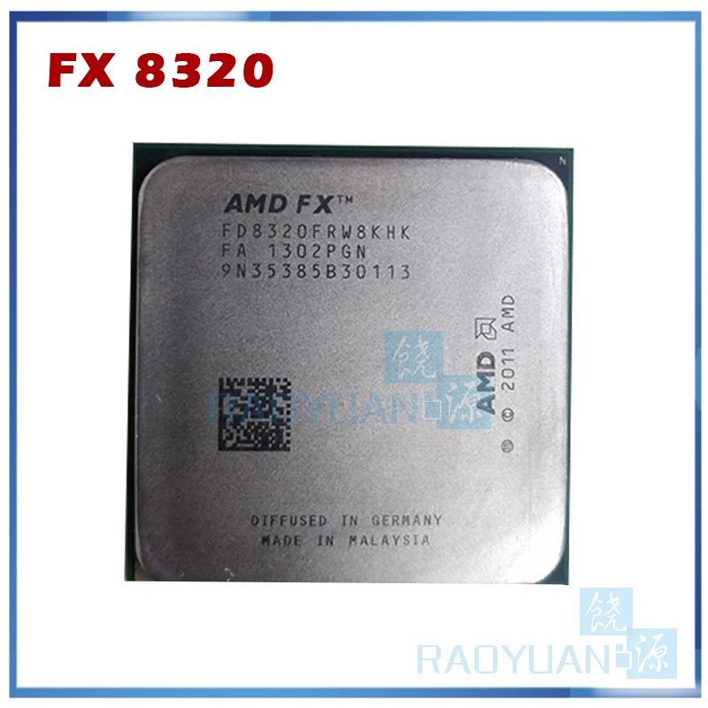 Procesador de CPU AMD fx series FX 8320 FX8320 FX 8320 3,5 GHz de ocho núcleos, enchufe ...
