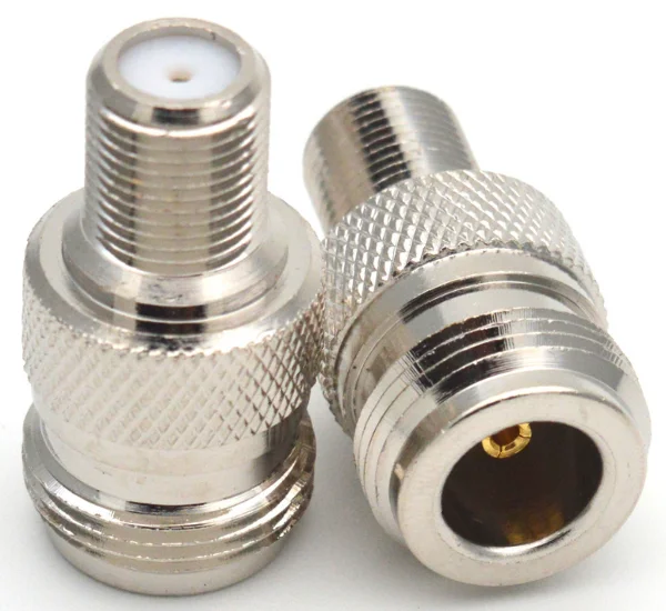 F 타입 암-N 타입 암 RF 커넥터 동축 변환기 안테나 어댑터, 2pcs 신제품 Best Top5 - Digital Shop