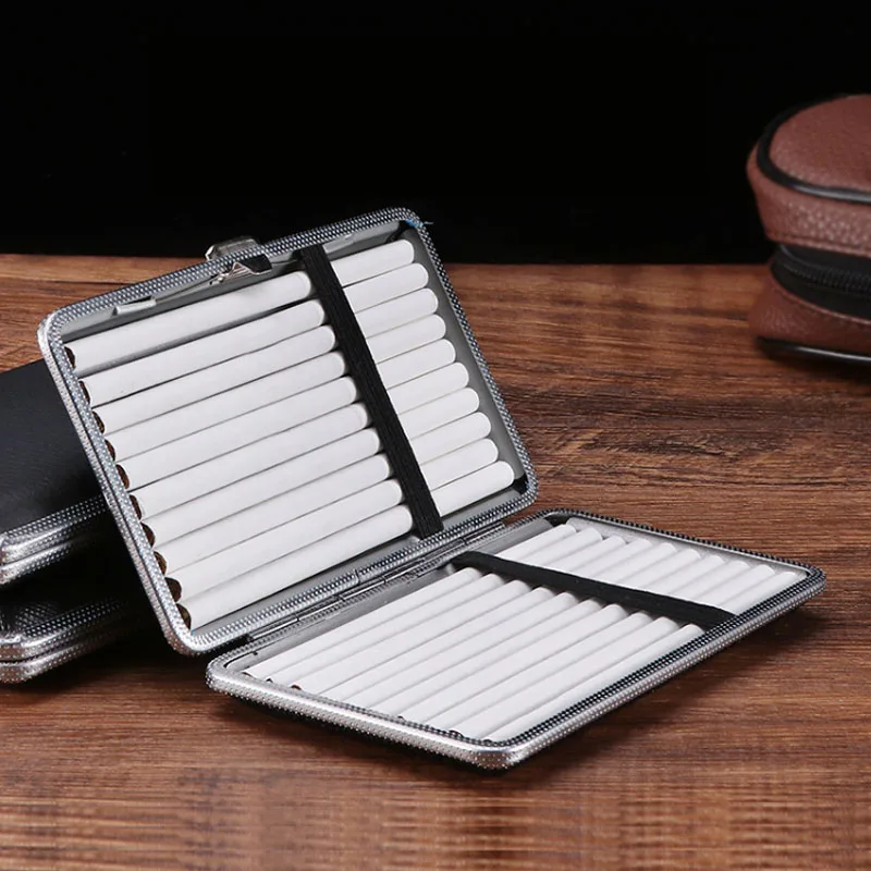 Unique-Retro-PU-Leather-Cigarette-Case-Portable-Pocket-Cigaret-Pack-20 ...