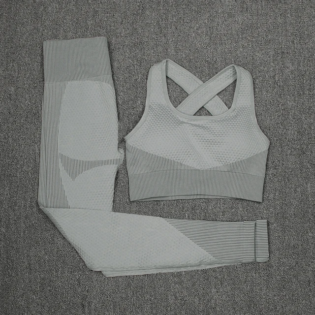 Seamless Women's Yoga & Sports Workout Set - 2/3 Pieces Set ...