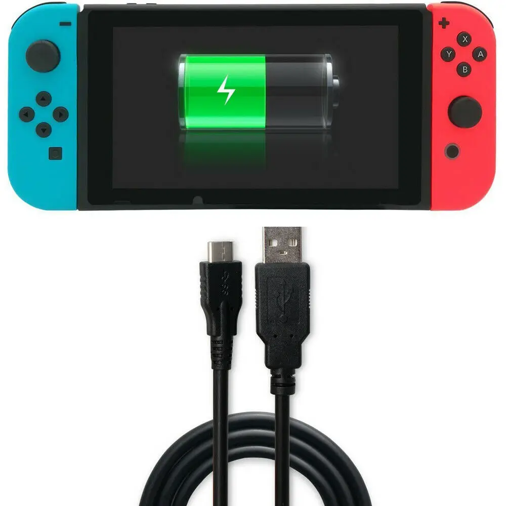 Cabo de carregamento para nintendo switch, cabo usb 3.0 tpye a para ...