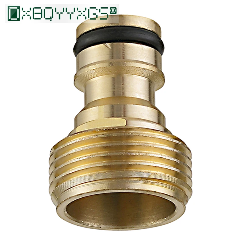 Hot Copper 3/4 Inch External Thread Connector Garden Water Gun Hose ...
