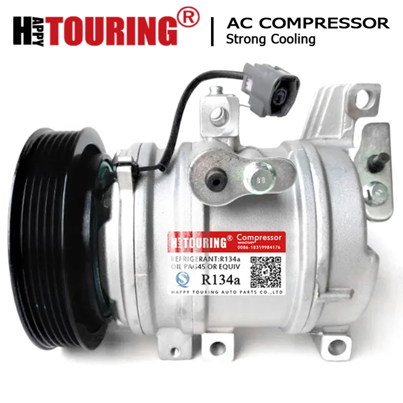 CAR Air Conditioning AC Compressor For 2006-2008 Mazda 3 6 GJ6A-61-K00C ...