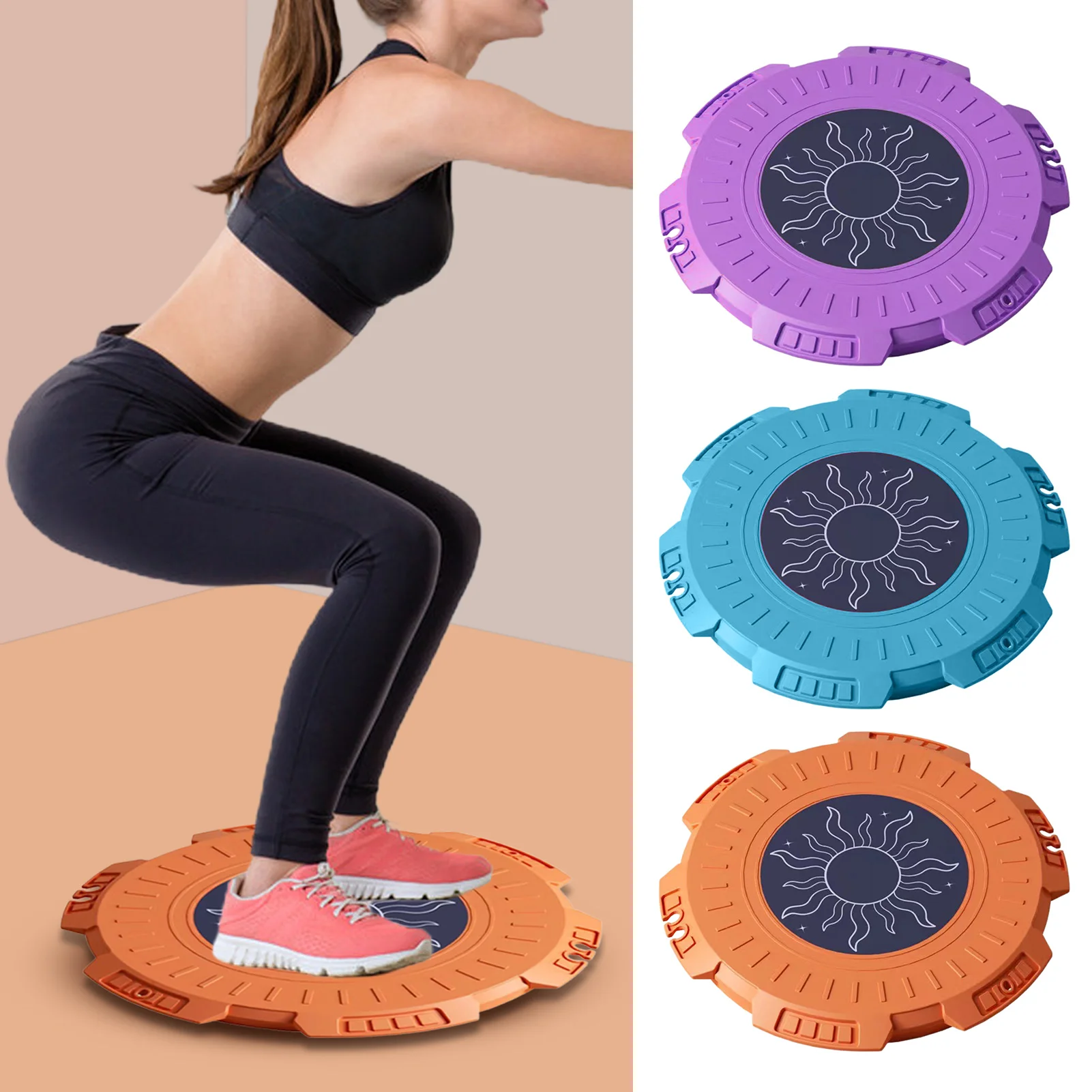 Portable Twist Boards 360 Degree Spin Waist Wriggling Plate Body ...