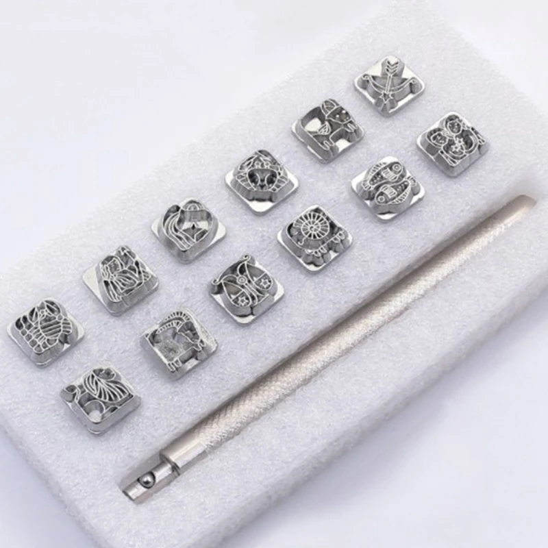 DIY Steel Leather Stamper Kit Punch Tool | Constellation