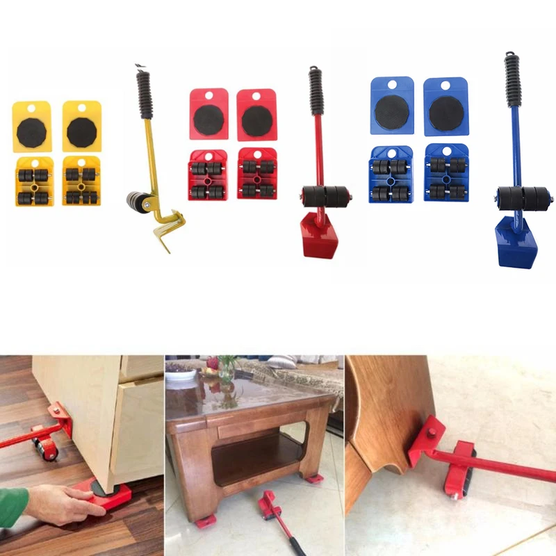 Furniture Mover Tool Set Transport Lifter Heavy Stuffs Moving Tool Move ...