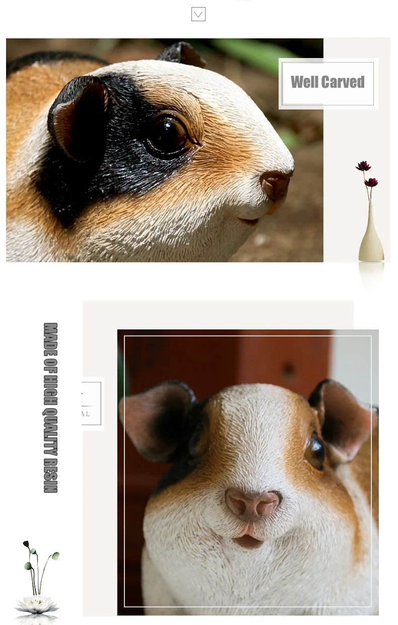 Guinea Pig Statue - gift send