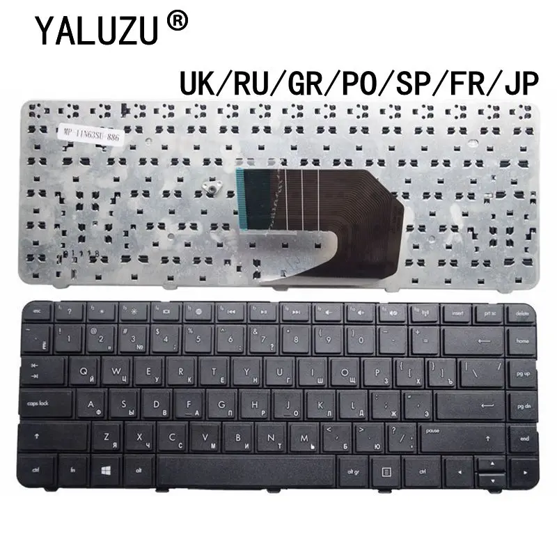 UK/RU/GR/PO/SP/FR/JP Laptop Keyboard FOR HP compaq CQ43 CQ43 100 CQ430 ...