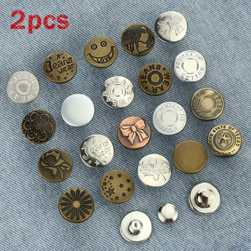 2pcs-Snap-Fastener-Metal-Sewing-Buttons-Adjustable-Jeans-Button-Instant ...