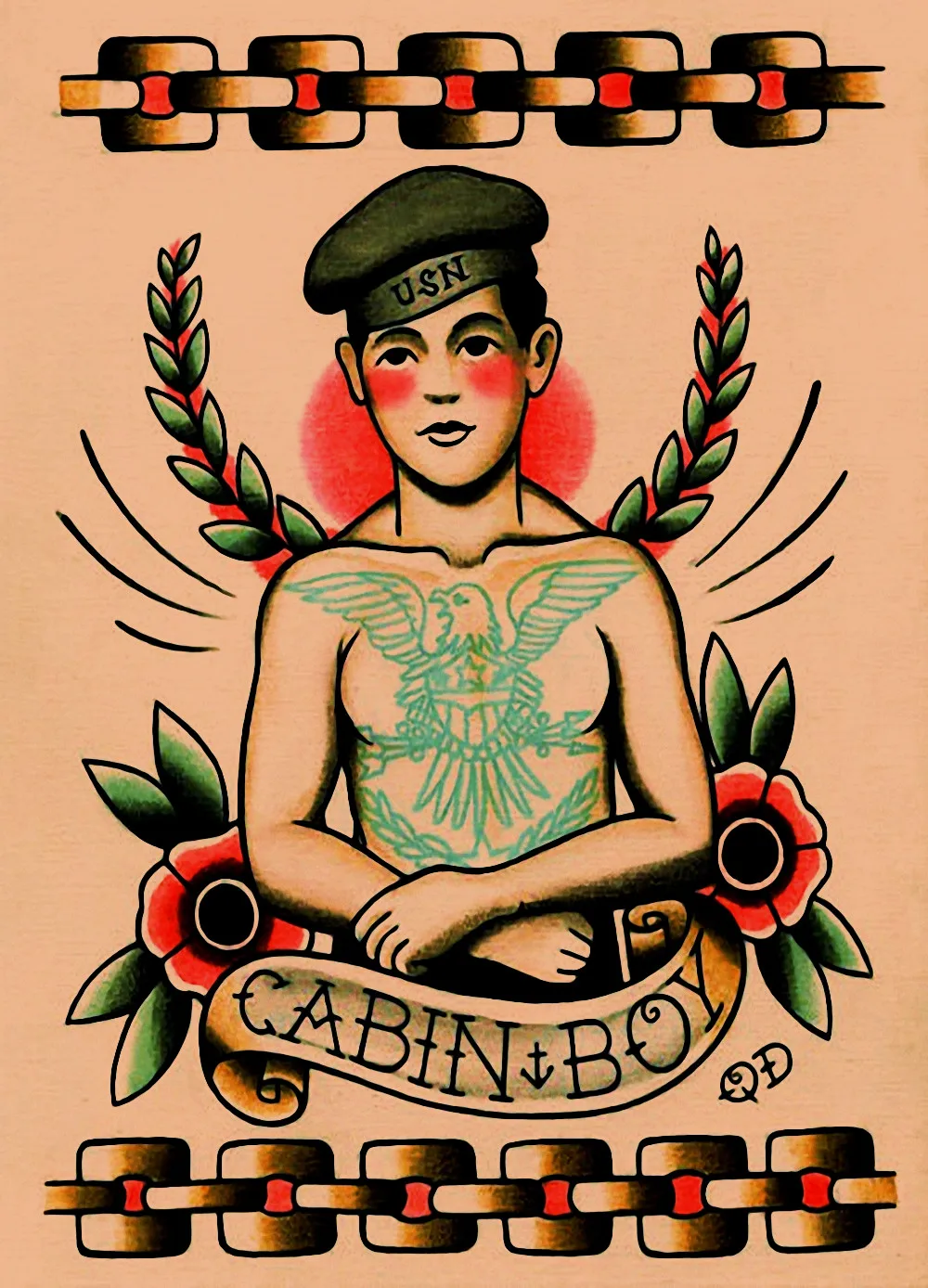 Sailor Jerry Tattoo Flash Wallpaper