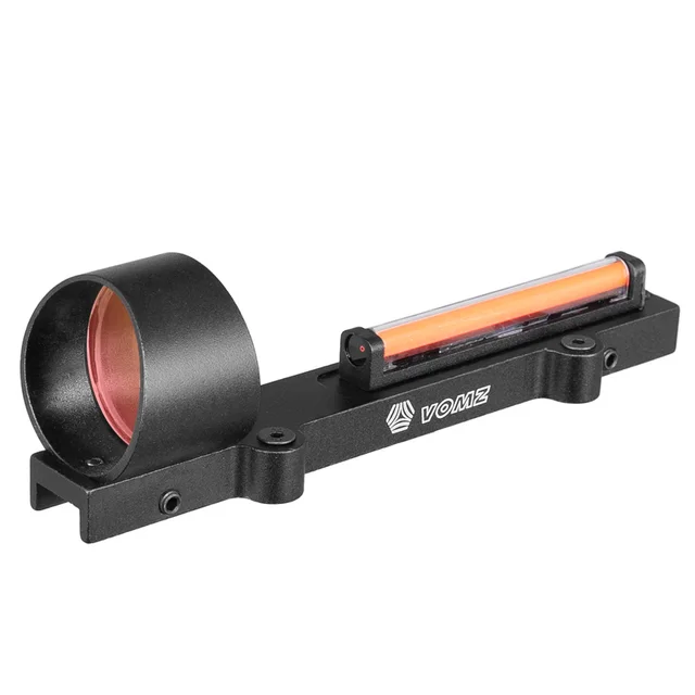 Red and Green Fiber 1x28 Red Dot Sight Hunting Light weight Scope Fit ...