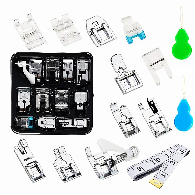 11PCS-Sewing-Machine-Presser-Foot-Set-Domestic-Sewing-Machine-Foot ...