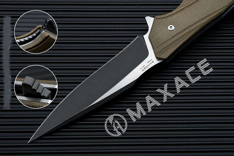 Зеленый Микарта Maxace RANGER XW42 стальной черный подшипник компактный ...