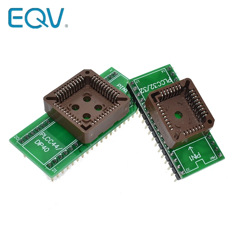 PLCC32 to DIP32 PLCC44 to DIP40 USB Universal Programmer IC Adapter ...
