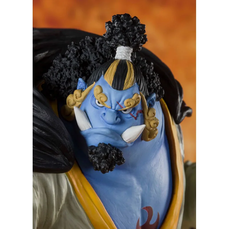 20cm 20th Anniversary Jinbe Ver. Statue Action Figure | One piece ...