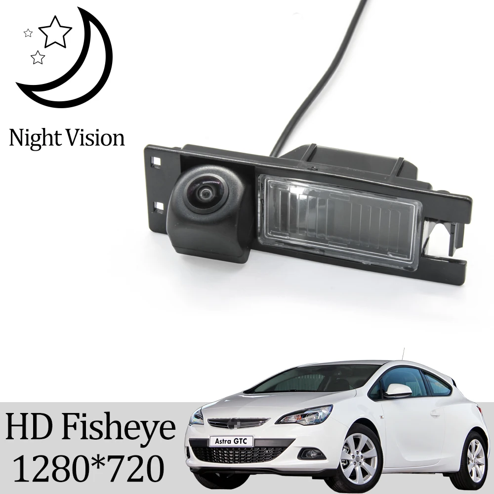Owtosin Hd 1280*720 Fisheye Rear View Camera For Opel Astra J Gtc/astra ...