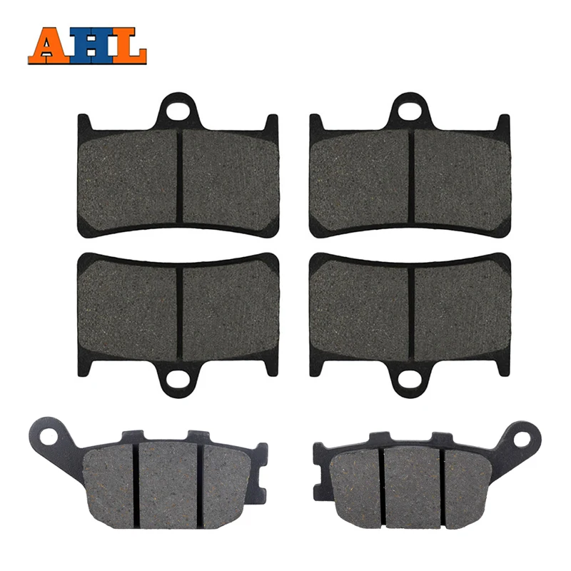 AHL Motorcycle Front And Rear Brake Pads For Yamaha MT-07 & MT-09 (2014 ...