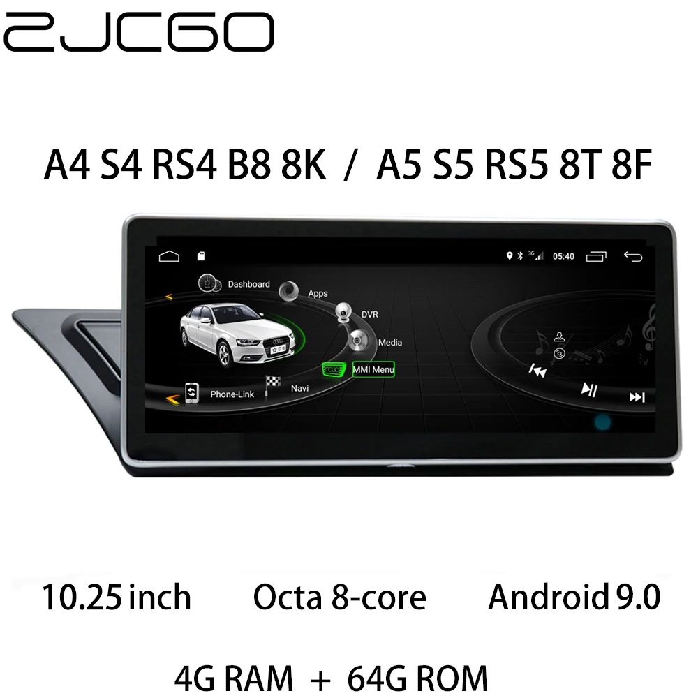 Автомобильный мультимедийный плеер стерео gps DVD Радио Навигация Android экран MMI MIB для Audi ...