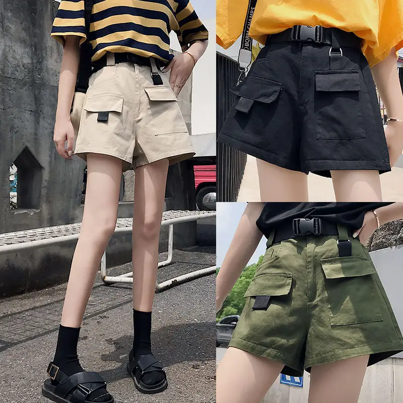 New Summer Style Women Short Pants Plus Size Fashion Casual Loose Solid ...