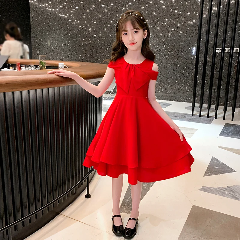 Casual Red Dress For Juniors
