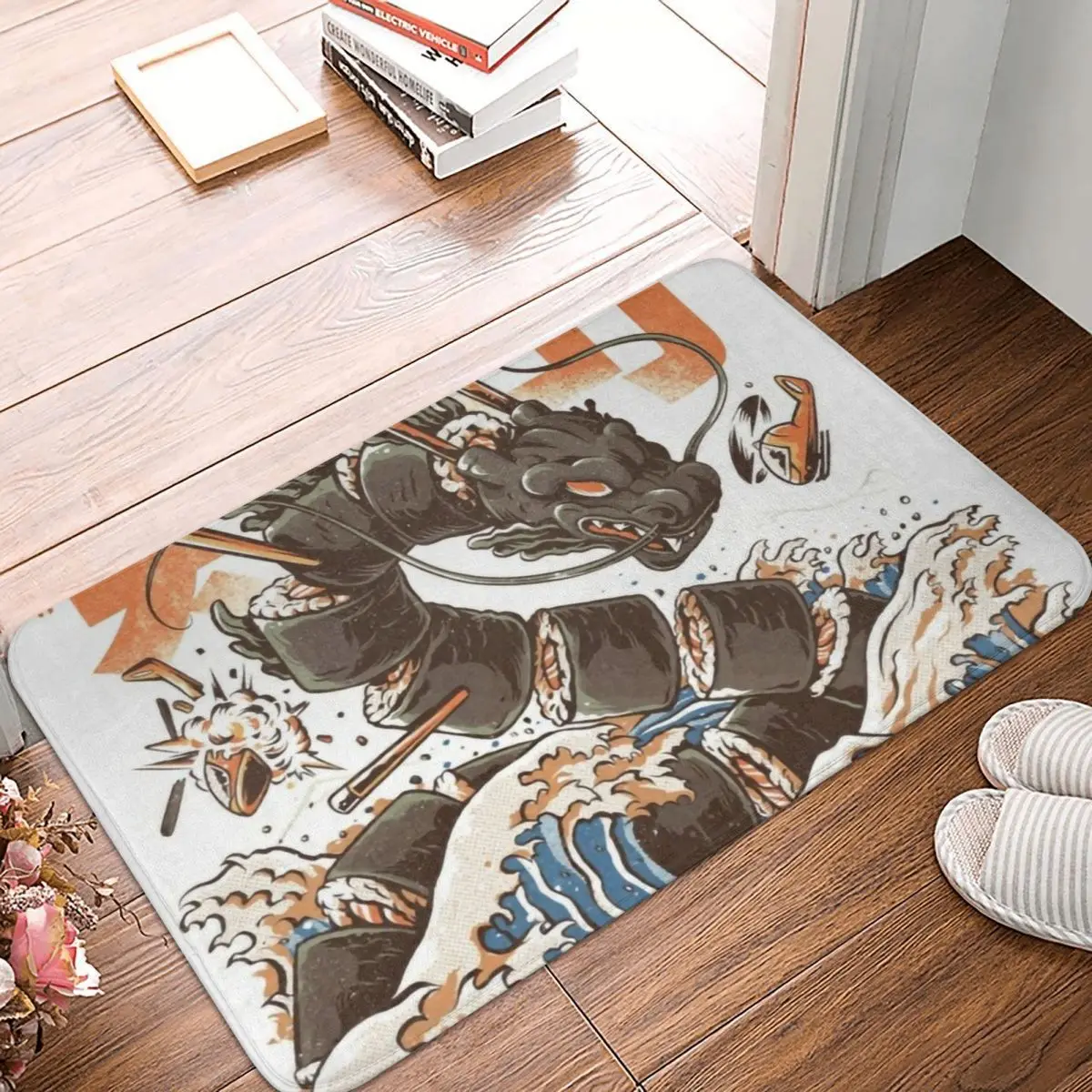 Great Sushi Dragon Doormat Carpet Mat Rug Polyester Non-slip Floor ...