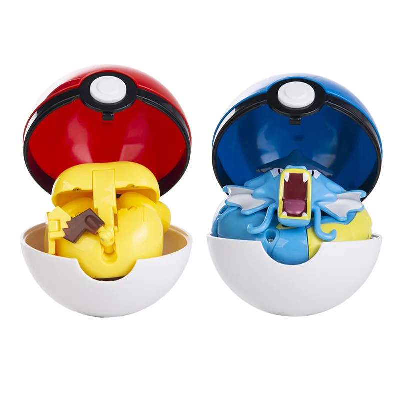 Pokémon Figures in Pokeball Deformation Toys Genuine Original Box ...