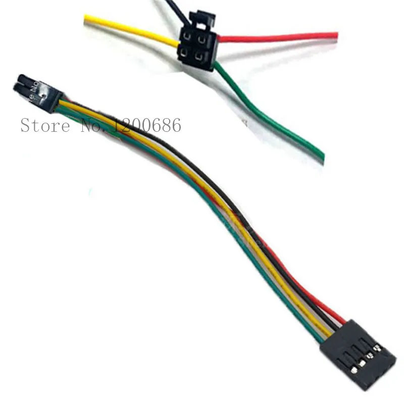Arnés de cables hembra de 4 pines 20AWG 20CM Micro Fit 3,0 43025 Molex ...