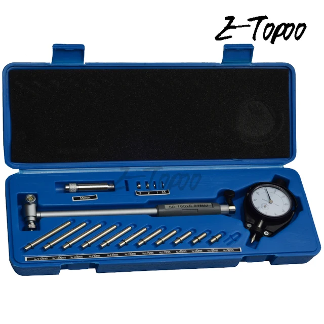 2" - 6" 0.001" Deep Engine Hole Measurement 50-160mm 0.01mm Dial Bore ...