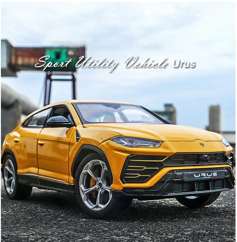 2021 New 1:24 Bison URUS SUV Alloy Racing Convertible Alloy Car Model ...