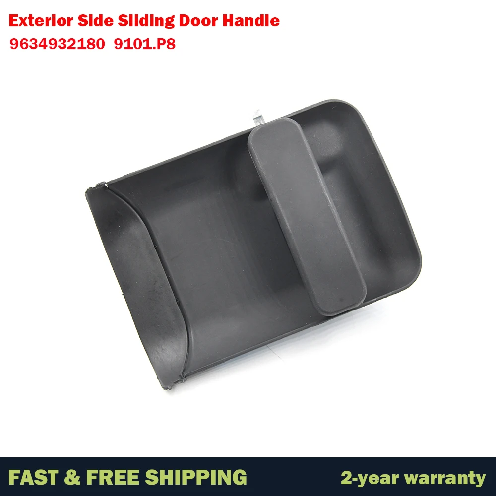 Left-Or-Right-Outside-Sliding-Door-Handle-For-Peugeot-Partner-Citroen ...