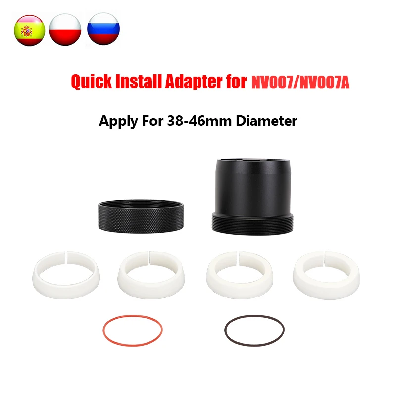 Original Design 46mm Quick Install Adapter Bayonet Night Vision Scope ...