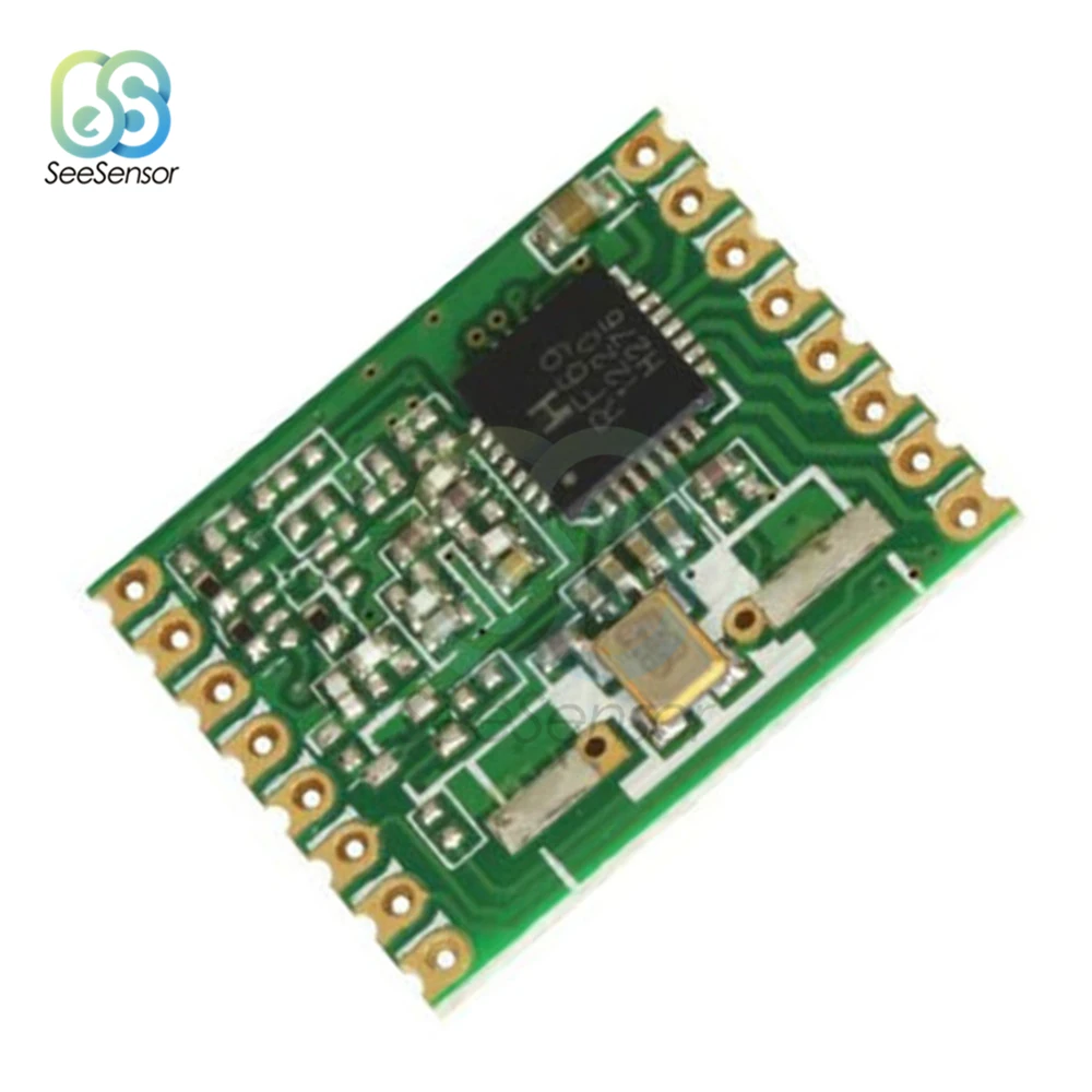 RFM69W RFM69 433MHZ 868MHZ 915MHZ FSK Transceiver Module 13dBm ...