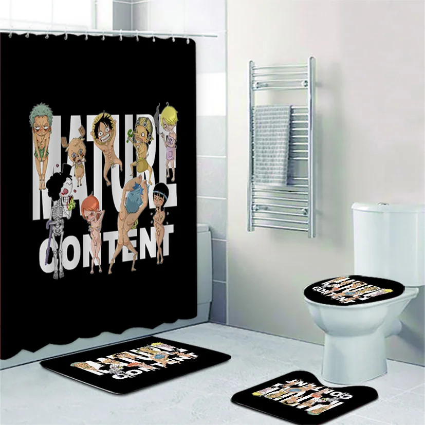 One Piece Anime Shoower Curtain