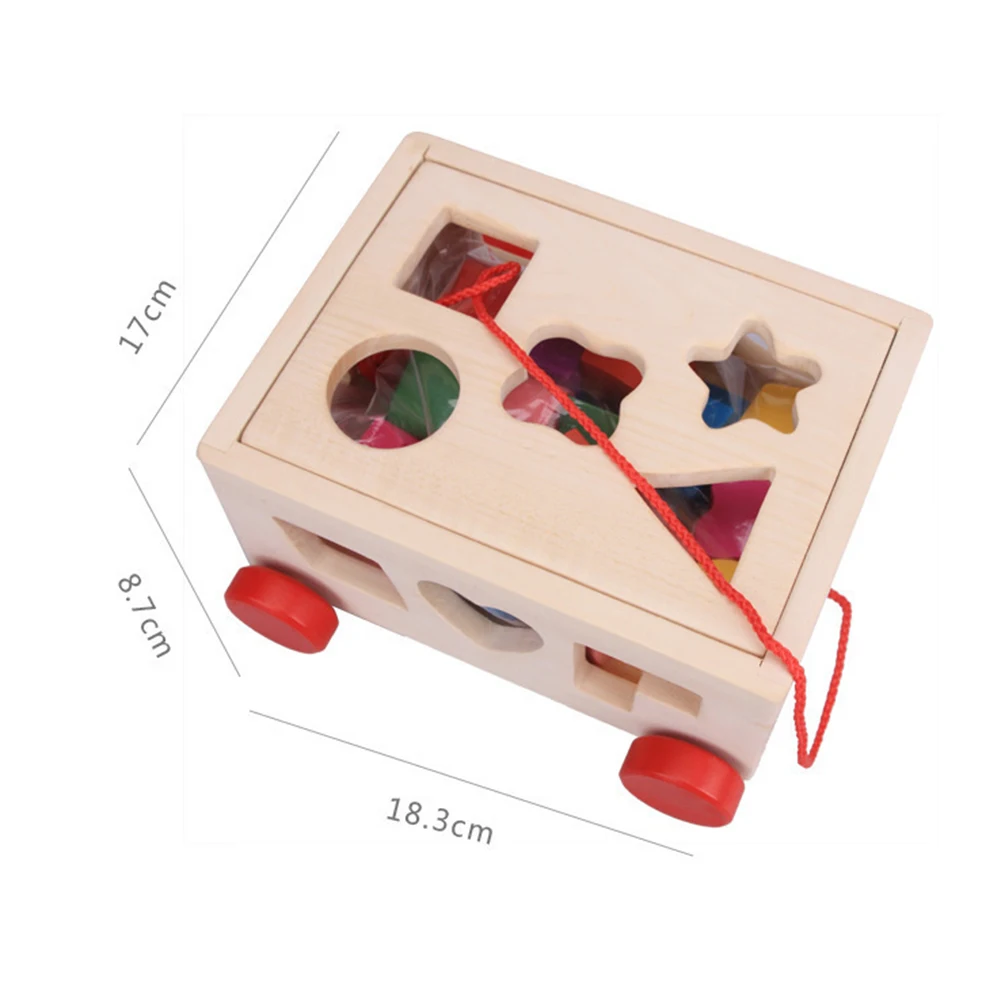 Wooden Car Shape Sorter Toy for Kids - GYOBY TOYS
