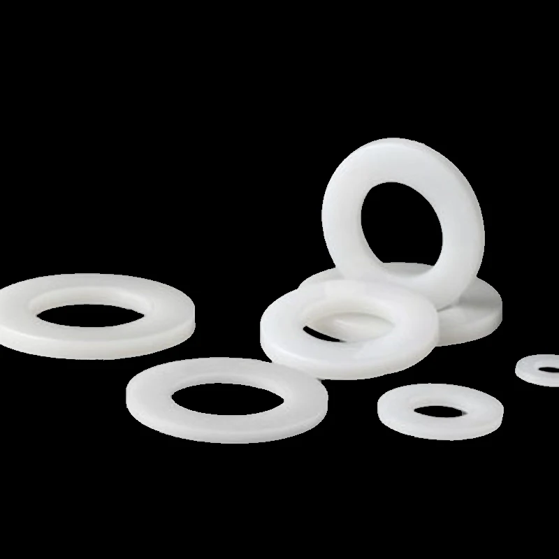 M2 M2.5 M3 M4 M5 M6 M8 M10 M12 M14 M16 M18 M20 White Nylon Flat Washers ...