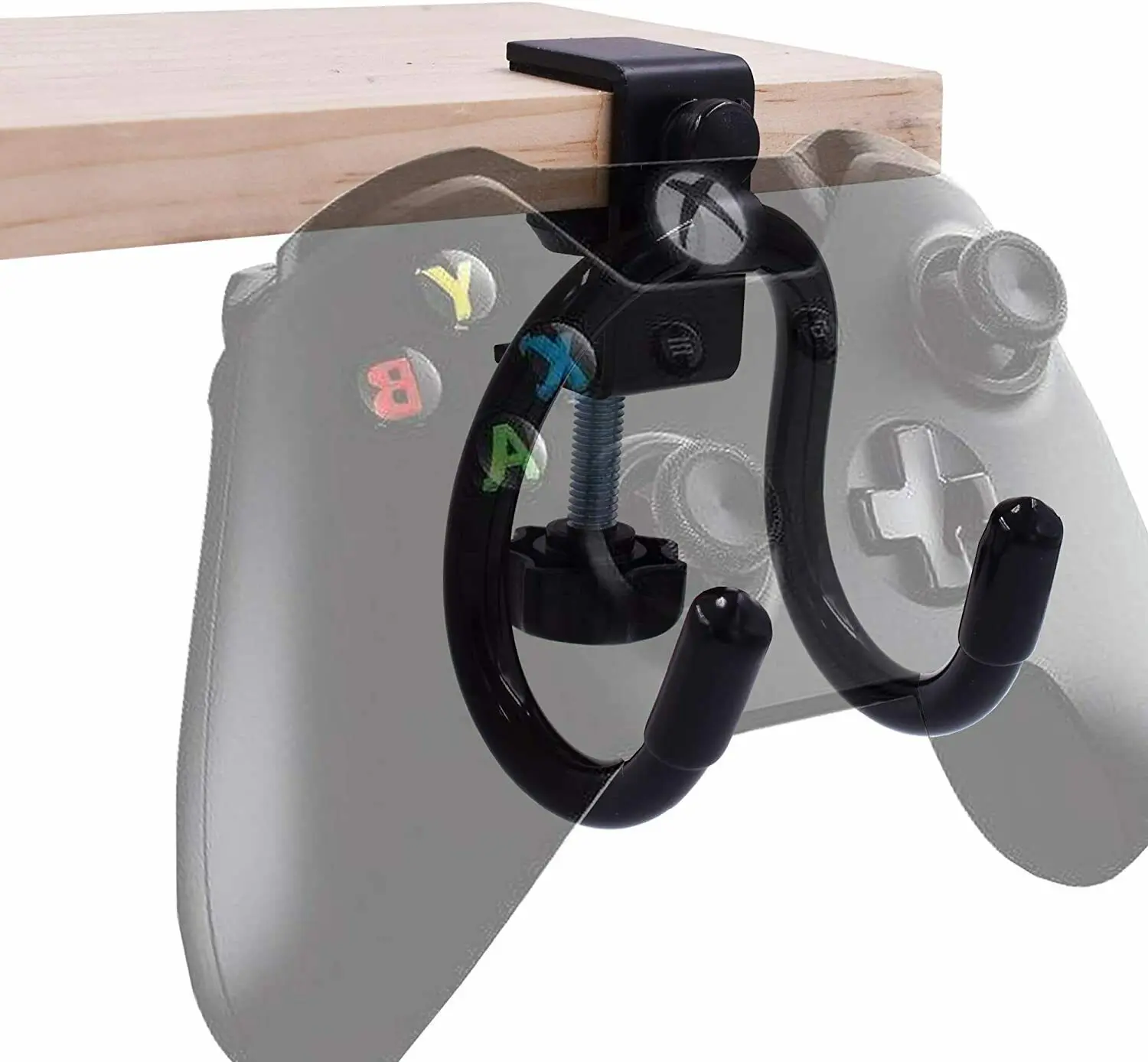 Desk-Mount-Game-Controller-Holder-Clamp-On-Game-Controller-Hanger-Rack ...