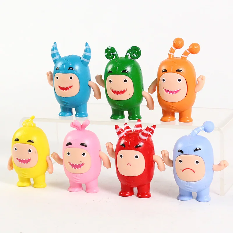 Quick delivery Find a good store Oddbods Toy Set 7 pcs of Mini ...