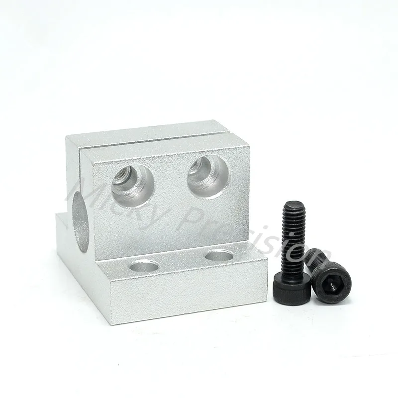 Aluminum Shaft Support Flanged Connector Clamps Struts Clamps Brackets ...