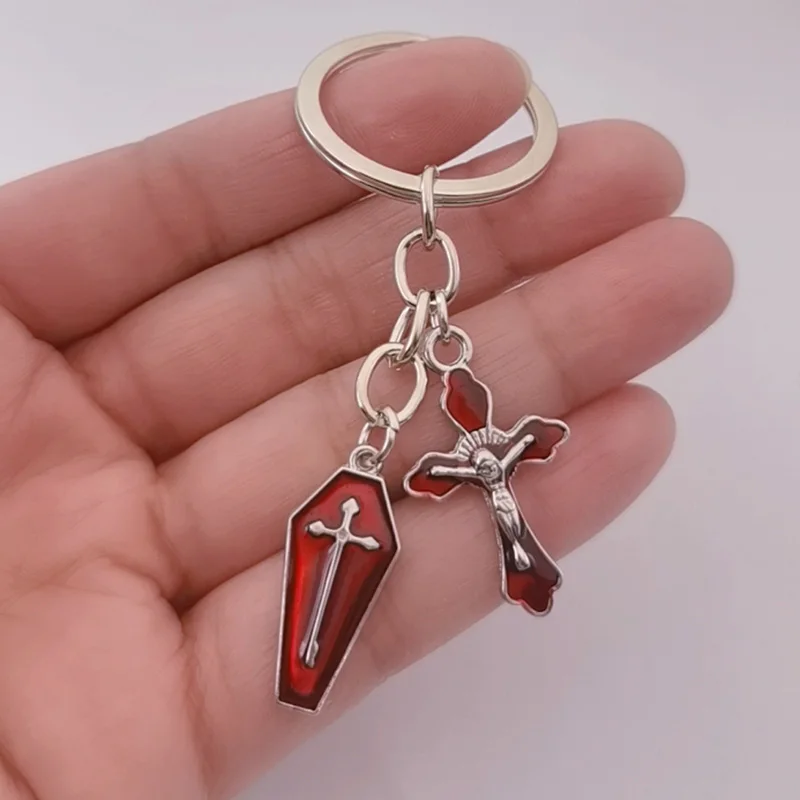 Religion Keychain | Keychain Coffin | Cross Keychains | Jesus Keychain ...