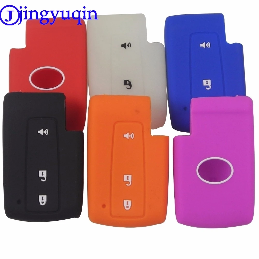 Jingyuqin Silicone Car Styling Remote Smart Key Case Cover Fob For ...