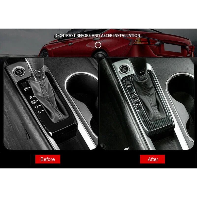 Other Parts & Accessories - Central Console Gear Shift Box Panel Cover ...