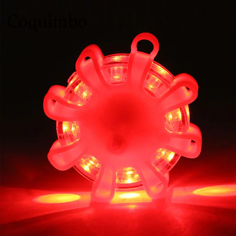 2pcs/set Led Flare Emergency Roadside Light Road Flare Led Safety ...