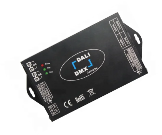 DL113 DALI Light control system DALI to DMX512 Signal Converter, DMX to ...