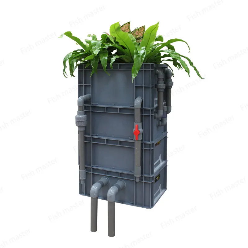 Landscape-fish-pond-Turnover-box-filter-box-fish-pond-water-circulation ...