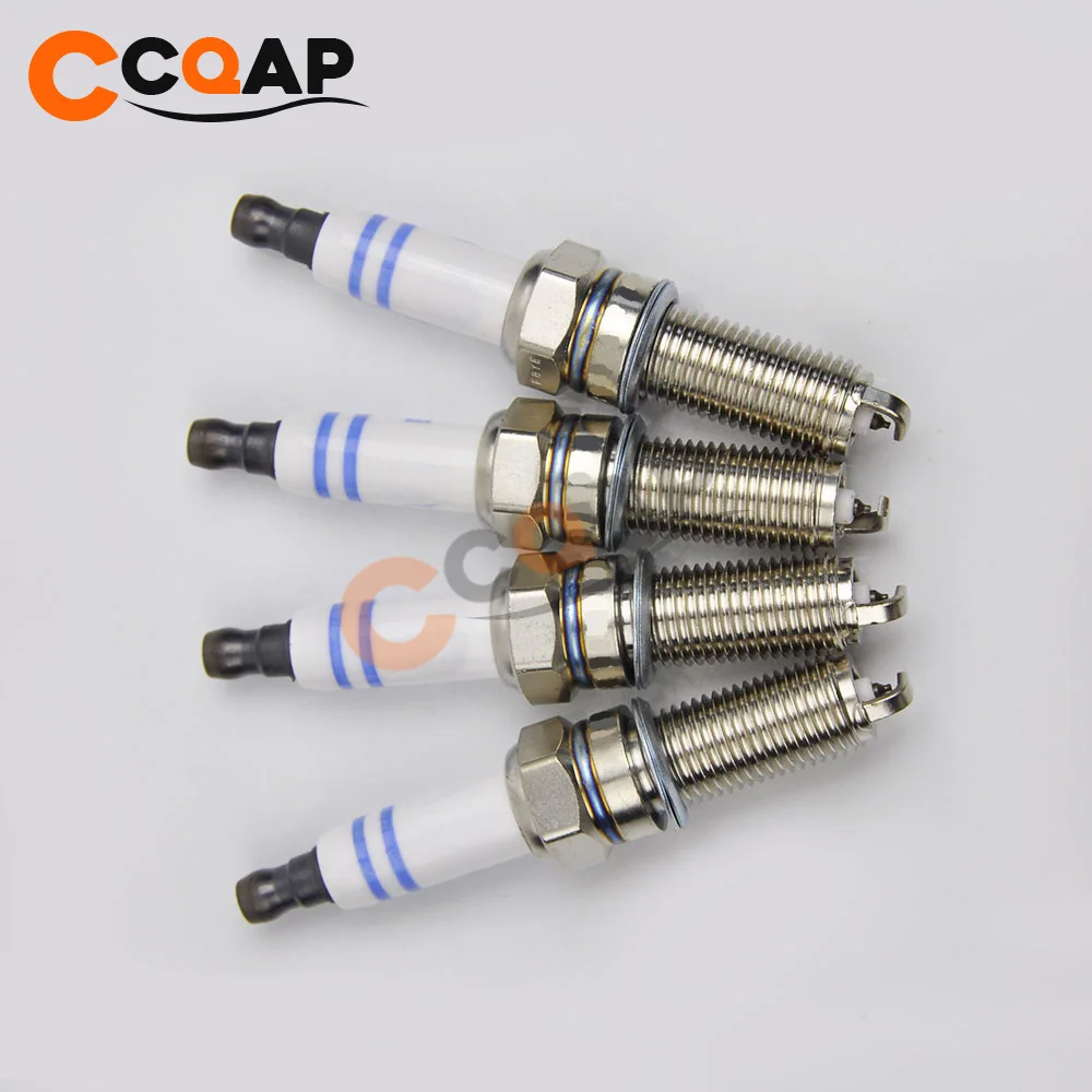4 6PCS A004159180326 YR7MPP33 Iridium Spark Plug For Mercedes Benz W203 ...