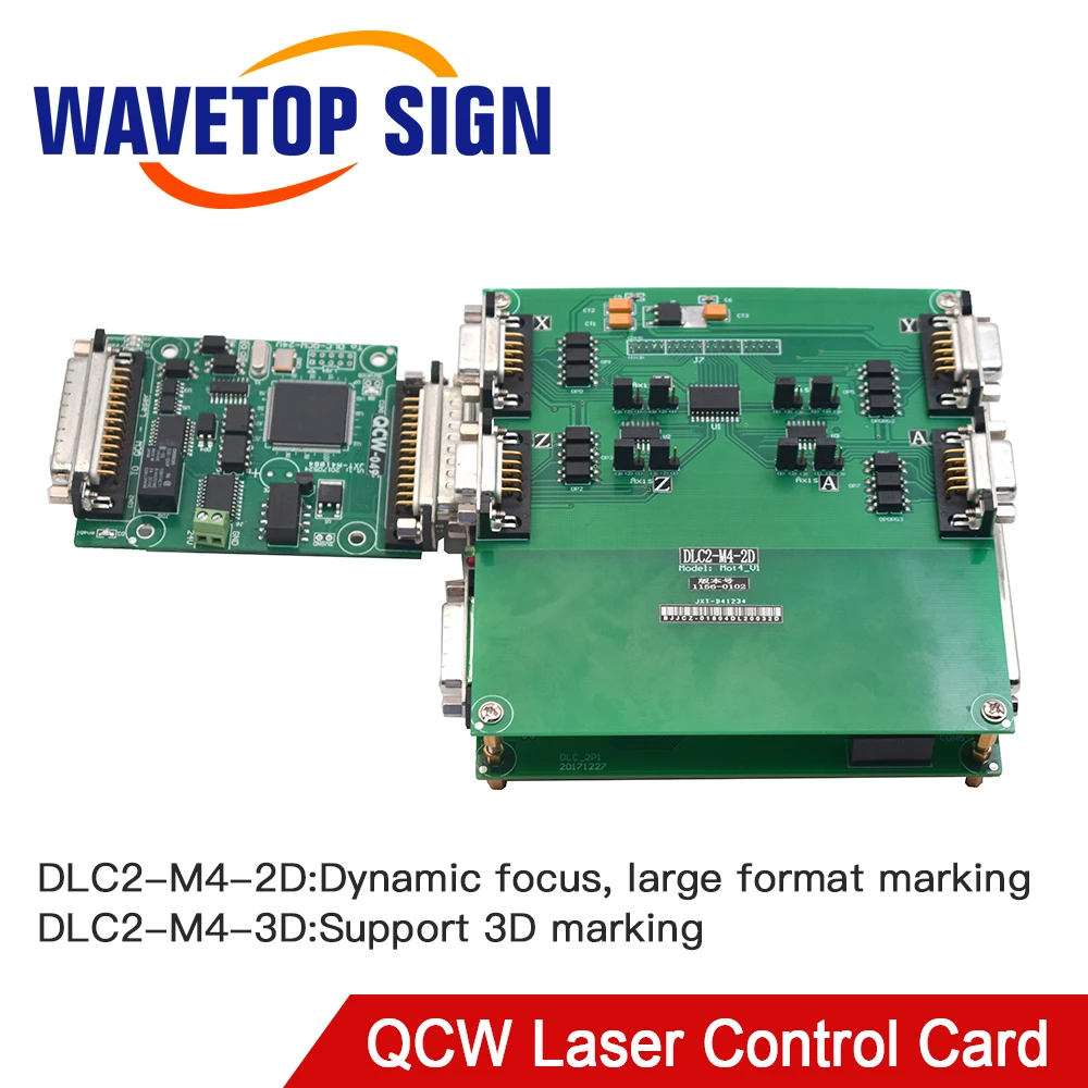 JCZ QCW Laser Controller DLC2-M4-2D/3D + Software EZCAD V3.0 IPG SPI ...