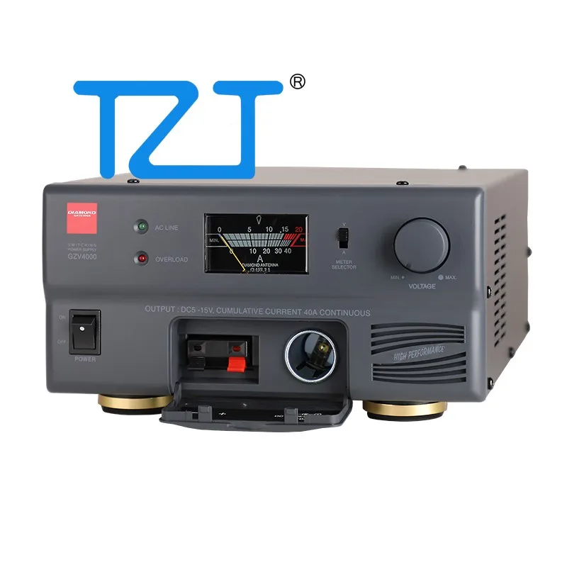 TZT GZV4000 220V 40A 다이아몬드 안테나 기지국 워키 토키용 스위칭 전원 공급 장치|음성 식별/ 컨트롤 모듈 ...