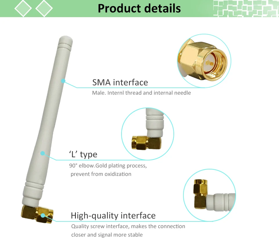 LoRa Antenna 868Mhz RF SMA Male - Vertical polarization