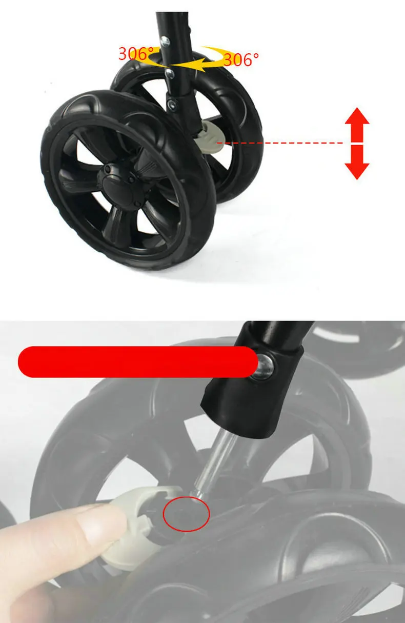 Sit & Lie Stroller For Two Children, Tandem Pram, Foldable Twins ...