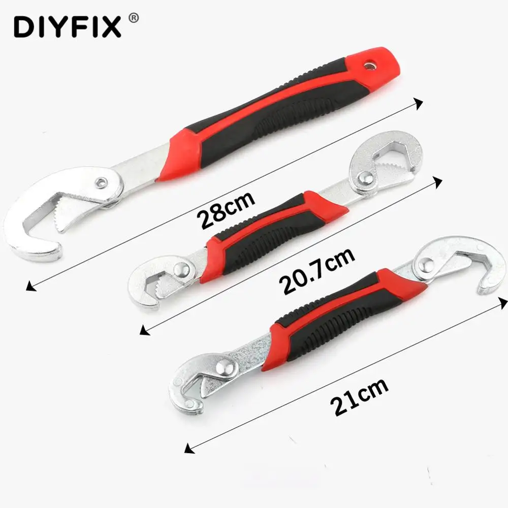 Universal Wrench Multi-Function Adjustable Grip Wrench Set 8-32mm ...